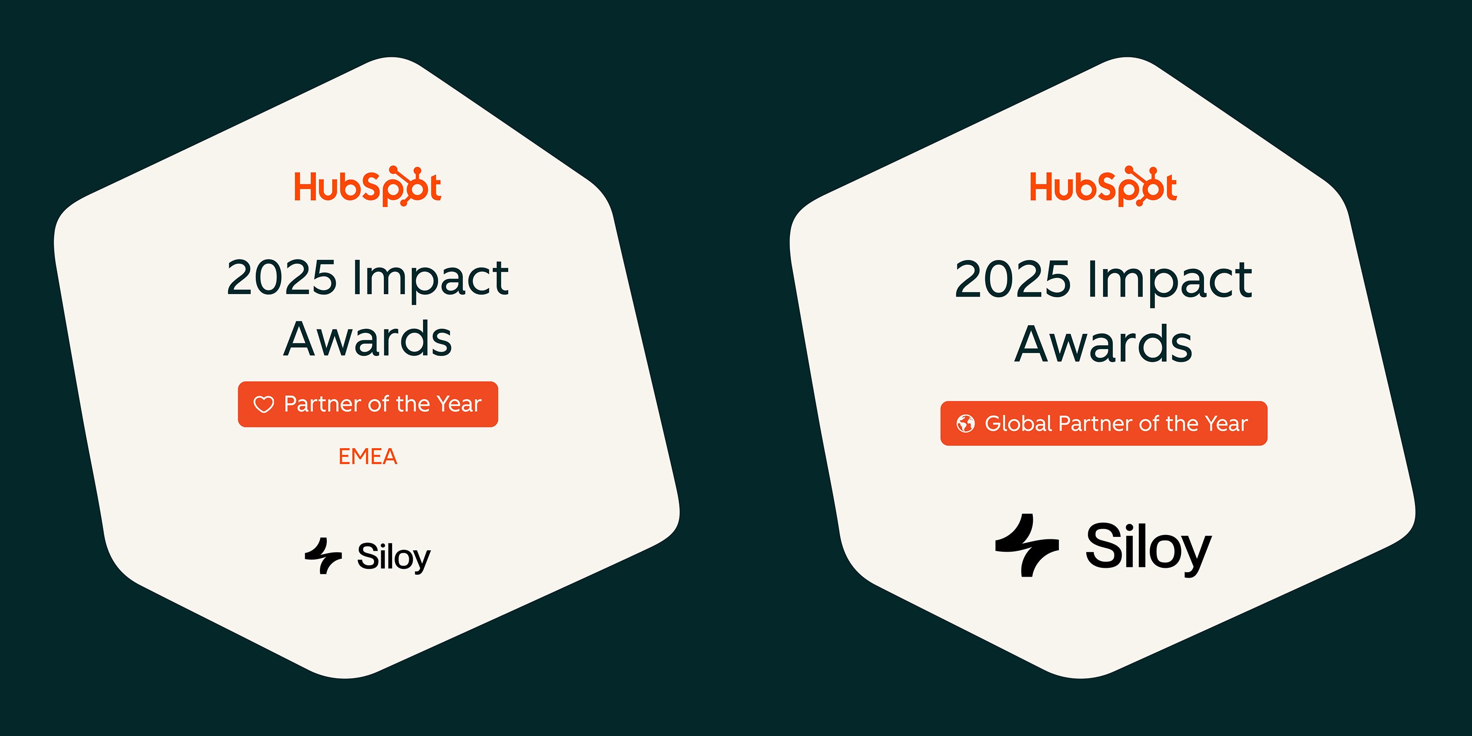 Siloy als HubSpot Global Partner of the Year ausgezeichnet